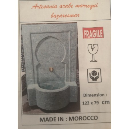 Fuente árabe artesanal 122*79cm